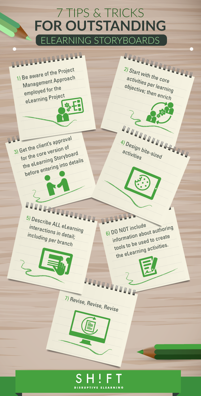 The Final Touch: 7 Tips & Tricks For Outstanding eLearning Storyboards