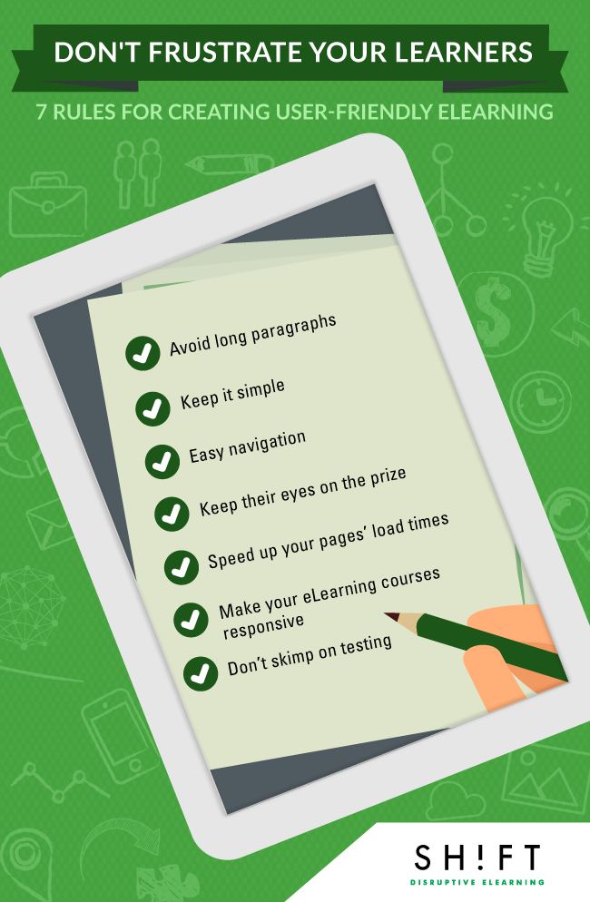 How to Create user Friendly E-Learning - Blog - Shift