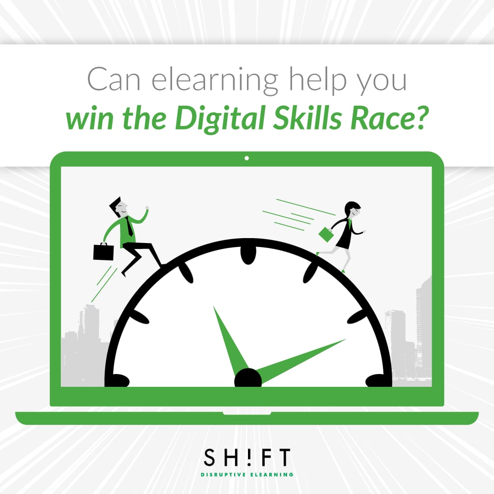 Can eLearning Help You Win the Digital Skills Race?