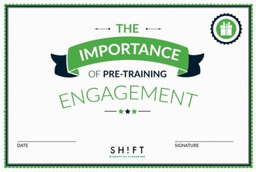 The Importance of Pre-Training Engagement