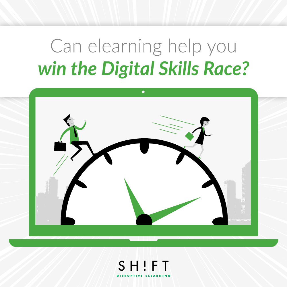 Can eLearning Help You Win the Digital Skills Race?